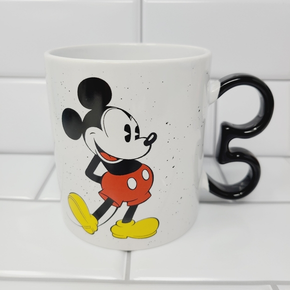 Disney | Dining | Nwot Disney Mickey Mouse Ceramic Mug With Figural ...